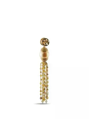 Sophia D Diamond Pearl Dangle Earrings
