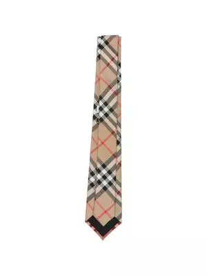 Burberry Check Pattern Neck Tie