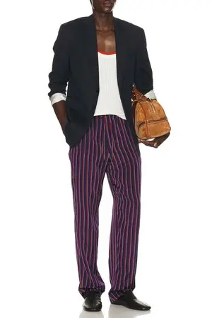 Dries Van Noten Penny Long Pants - Dark Blue