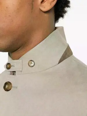 Canali High-neck Button-fastening Jacket