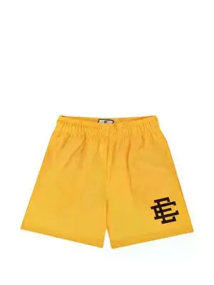 ERIC EMANUEL Mesh Texture Logo Shorts
