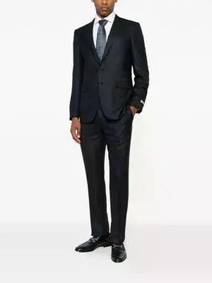 Canali Wool Single-breasted Suit