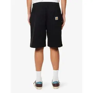 Carhartt Work In Progress Drawstring Cotton Shorts - Black