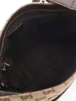 Gucci Gucci GG Canvas Shoulder Bag Neutrals