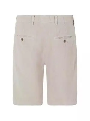 MYTHS Textured Bermuda Shorts