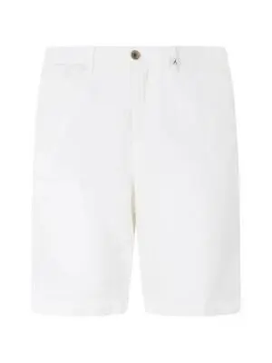 MYTHS Textured Cotton Shorts