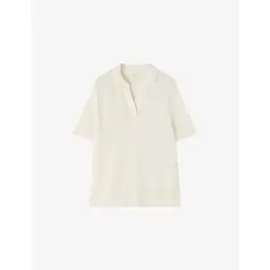 JOSEPH Ribbed Cotton-blend Knit Top - Wax