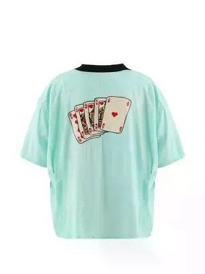 SAINT MXXXXXX Embroidered-logo Shirt