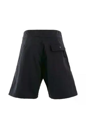 SAINT MXXXXXX Graphic Print Lace-up Shorts