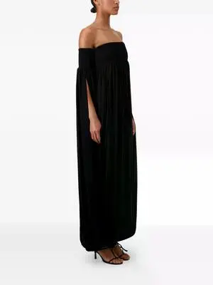 Coperni Off-shoulder Smock Maxi Dress