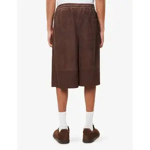 Loewe X Paula's Ibiza Drawstring Suede Shorts