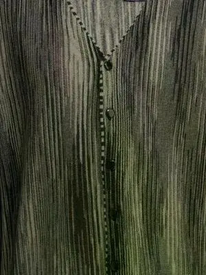 Needles V-neck Cardigan With Front Button Fastening