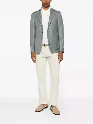 Canali Check-pattern Blazer