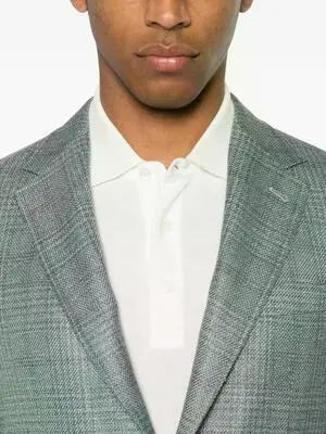 Canali Check-pattern Blazer