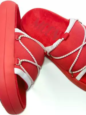Moon Boot Icon Rope-detail Platform Sandals