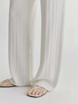 LISA YANG The Shannen Knit Trousers