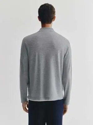LISA YANG The Kieran Cardigan In Fine Gauge Cashmere - Mist