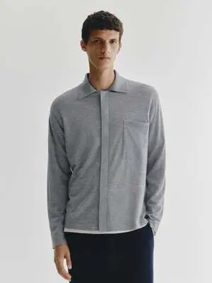 LISA YANG The Kieran Cardigan In Fine Gauge Cashmere - Mist