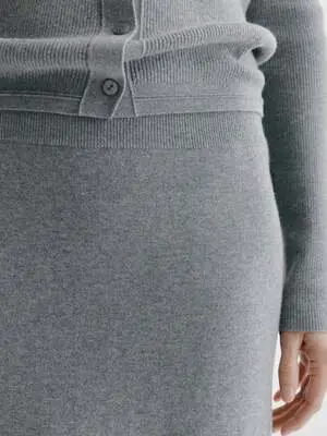 LISA YANG The Adrienne Skirt - Cloud