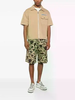REPLAY Logo Patch Short Sleeve Jacket