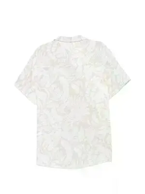 BOSS Leaf Print Swim Shorts