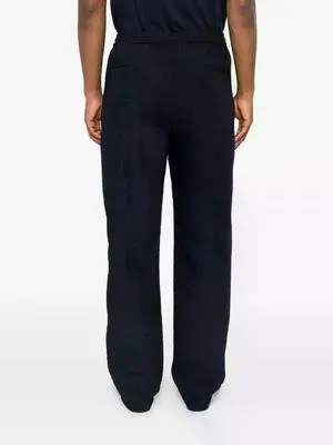 Emporio Armani Seersucker Texture Trousers
