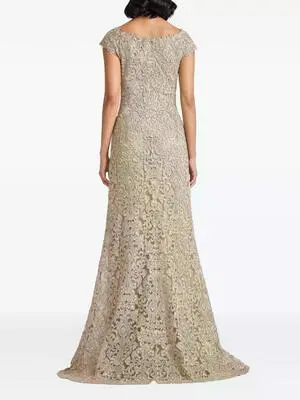 Tadashi Shoji Hoyt Lotus Lace Gown