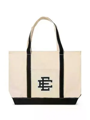 ERIC EMANUEL Ee Canvas Tote Bag - Neutrals