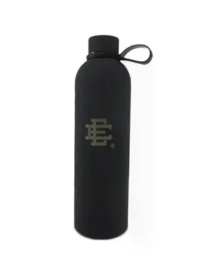 ERIC EMANUEL Logo-print Metal Water Bottle - Black