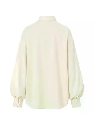 SOSUE Antonia Floral Detail Shirt - Neutrals