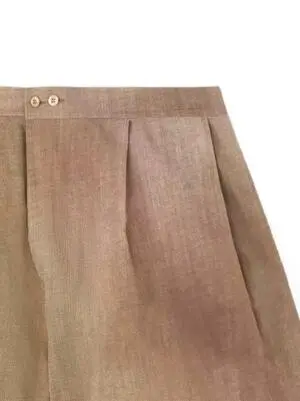 Ermanno Scervino Pleated Wide-leg Shorts