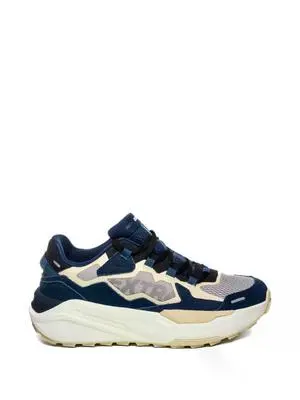 EXTR4 Panelled Mesh-panel Sneakers - Blue