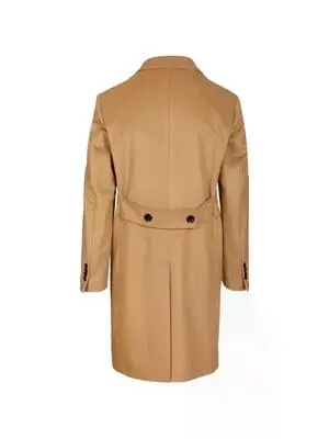 AL DUCA D’AOSTA 1902 Camel Peak Lapel Single-breasted Coat