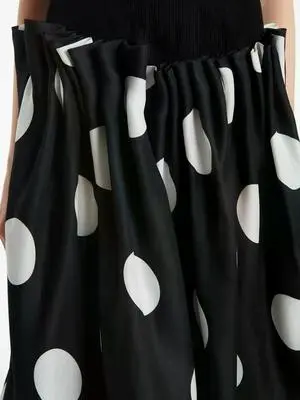Khaite Polka-dot Skirt