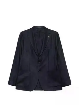 Tagliatore Patch-pocket Blazer - Blue