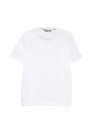 Canali Crew-neck T-shirt - White