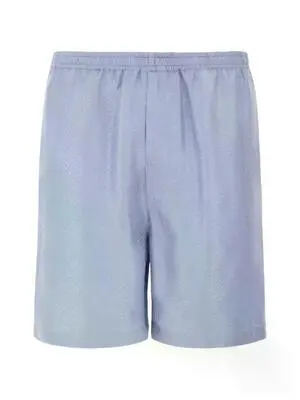 FERRAGAMO Gancini Jacquard Silk Shorts