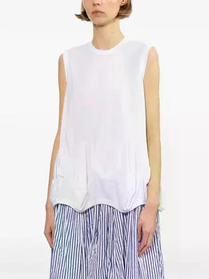 Comme Des Garçons Sleeveless Crew Neck Top