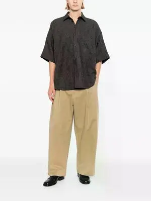 JAN JAN VAN ESSCHE Striped Short-sleeve Shirt