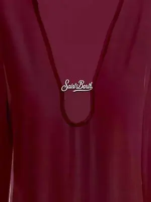 MC2 SAINT BARTH Long Scalloped Beach Dress
