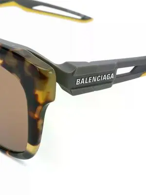 Balenciaga Hybrid Square Sunglasses