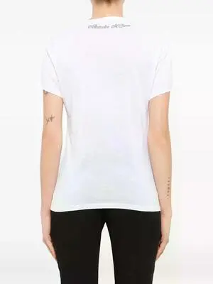 Alexander McQueen Double Skull Print T-shirt