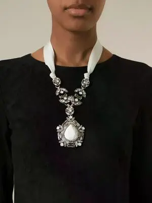 LANVIN Pear-shaped Pendant Necklace