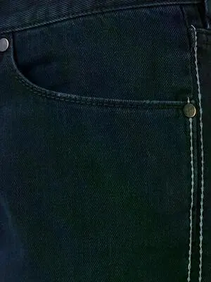 LANVIN Contrast Knee Jeans