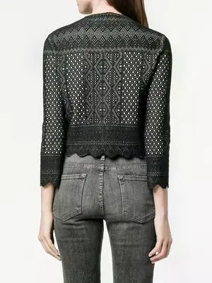 Alexander McQueen Cropped Cardigan