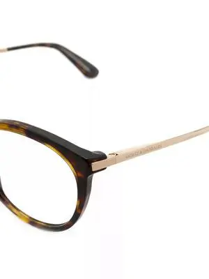 Dolce & Gabbana Round Frame Glasses