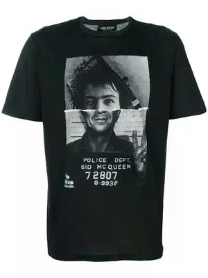 Neil Barrett Printed T-shirt - Black