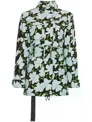 Off-White Floral Military Jacket