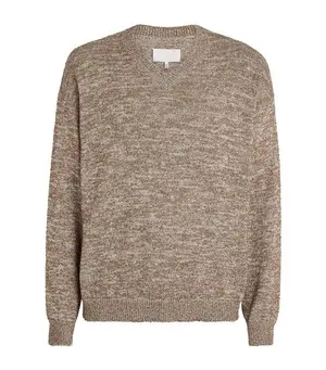 MAISON MARGIELA Wool V-neck Sweater