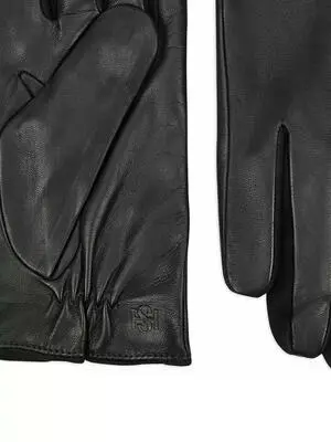 HANDSOME STOCKHOLM Essentials Logo Debossed Gloves